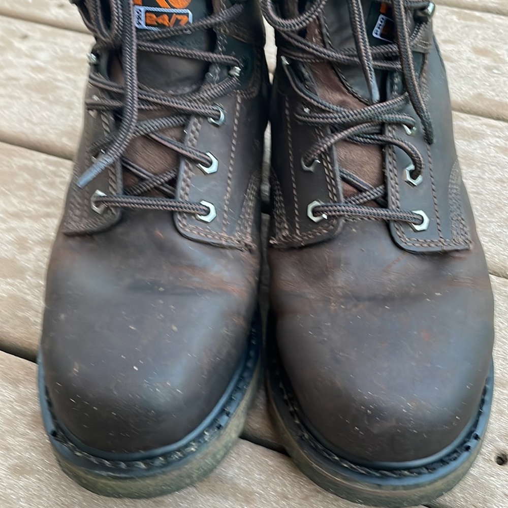 Mens Wide Timberland Pro 24/7 Work Boots - Gem